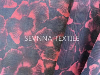 China Flower Printing Polyester Recycled Swimwear Fabric 140cm Width for sale
