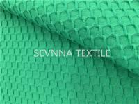 China Grass Green 250gsm Recycled Swimwear Fabric Solid Athletic Beach Party for sale