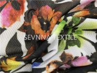 China Knitted Floral Printing  1.5M Width Yoga Wear Fabric for sale
