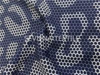 China Glossy Warp Knitted Stretch Leggings Fabric Running Outdoor UV Protect SPF 50+++ for sale