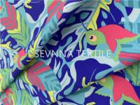 China Anti UV Activewear Knit Fabric Poly Yarn Excellent Sweat Absorbency for sale