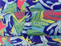China Anti UV Activewear Knit Fabric Poly Yarn Excellent Sweat Absorbency for sale
