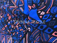 China Retro Lining Sublimation Printing Activewear Knit Fabric Repreve Fiber Ladies Gym Body Up for sale