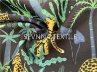 China Workout Paints Sports Leggings Material Camo Printed Polyamide Sport Wears Gym for sale