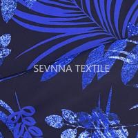 China Tricot Warp Sustainable Yoga Wear Fabric Digital Printing Jogging Outfits for sale