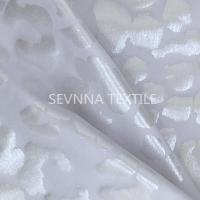 China Embossed Print Activewear Knit Fabric Eco Friendly Athleisure Yoga Wear for sale