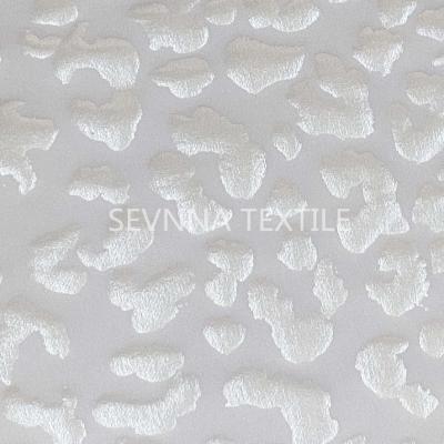 China Embossed Print Activewear Knit Fabric Eco Friendly Athleisure Yoga Wear for sale