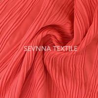 China Scrunchy Dyeing Recycled Swimwear Lining Fabric Pilling Resistant Beachwear for sale