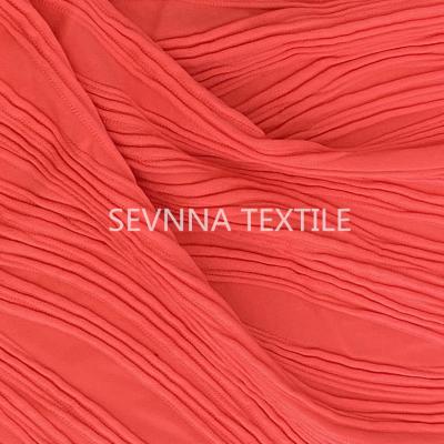 China Scrunchy Dyeing Recycled Swimwear Lining Fabric Pilling Resistant Beachwear for sale
