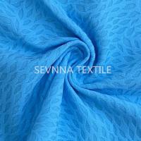 China Cylinder Pattern Activewear Sport Knit Fabric Ocean Recycled Jogging Outfits for sale