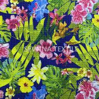 China Swim Towelling Yoga Print Fabric Recycled Polyester 260GSM for sale