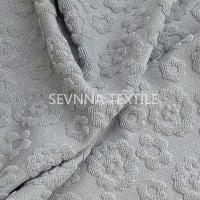 China High Colorfastness Recycled Swimwear Fabric Uv Function Swim Towelling for sale