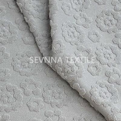 China High Colorfastness Recycled Swimwear Fabric Uv Function Swim Towelling for sale