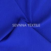 China High Stretch Recycled Ribbed Swimwear Fabric 100cm Width for sale