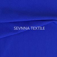 China High Stretch Recycled Ribbed Swimwear Fabric 100cm Width for sale