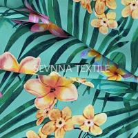 China Digital Printed Recycled Swimwear Fabric Sun Resistant Stretch Bikini Oeko Tex Standard for sale