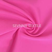 China High Stretch Recycled Swimwear Nylon Fabric 200GSM Solid Color Bathing Suit for sale