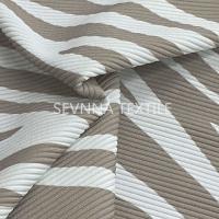 China Sun Resistant Recycled Swimwear Fabric Repreve Nylon Ribbed  370GSM for sale