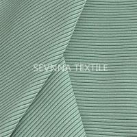 China Eco Ribbed Recycled Swimwear Fabric Sustainable 130cm Width for sale