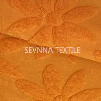 China 260gsm SPF30 Recycled Swimwear Fabric Eco Terry Solid Colors for sale