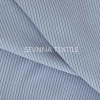 China Ethical Ribbed Recycled Swimwear Fabric High Colorfastness Bathing Suit for sale