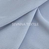 China Ethical Ribbed Recycled Swimwear Fabric High Colorfastness Bathing Suit for sale
