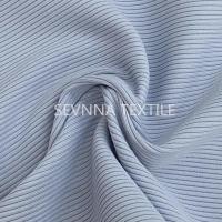 China Ethical Ribbed Recycled Swimwear Fabric High Colorfastness Bathing Suit for sale