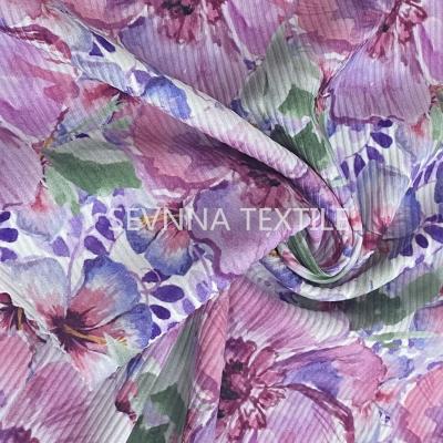 China UPF 50 Recycled Swimwear Fabric Eco Ribbed High Stretch Bathing Bikini for sale
