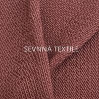 China Circular Knit Stretch Swimwear Fabric Recycled Polyester Textured Bikini Beach Wear for sale
