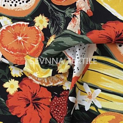 China Anti Aging Recycled Floral Swimwear Fabric Digital Printing Dancewear for sale