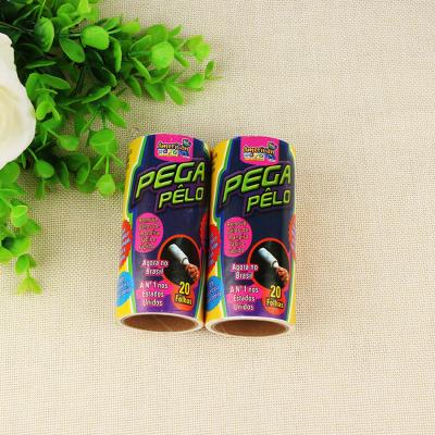 China Custom Printed 60sheets 2pack Lint Roller Refills for sale