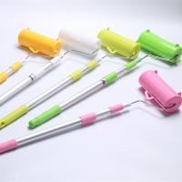 China Super Sticky Large Lint Rollers for Floor Carpets,Pet Hair Extra Sticky with Long Handle for Sofa, Cars, Clothes for sale