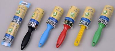 China Adhesive Lint Remover Roller with spiral Cut paper for sale