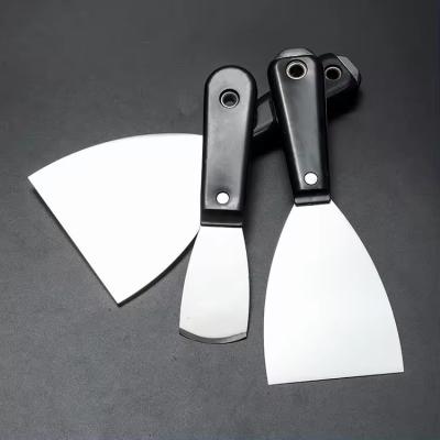China Plastic ABS Handle Soft Grip Flexible Stainless Steel Carbon Steel Rust-free Putty Knife Scrapers for sale