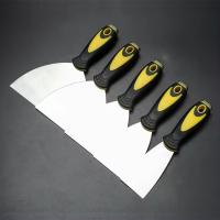 China Construction Tool Stainless Steel Scraper Cleaning Knife Shovel Putty Spatula with Hammer end for sale