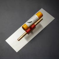 China 250*80*90mm Wood Handle carbon Steel Brickaying trowels for sale