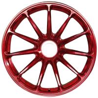 China Custom 18 19 20 21 22 inch red finish forged alloy car wheel rim for sale