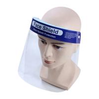 China Medical Clear Plastic Face Shield , Protective Face Shield Increased Air Flow for sale