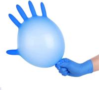 China Examination Disposable Medical Gloves , Nitrile Disposable Gloves For Hospital for sale
