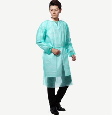 China Eco Friendly Disposable Isolation Gown Highly Breathable Acid Proof Sanitation for sale