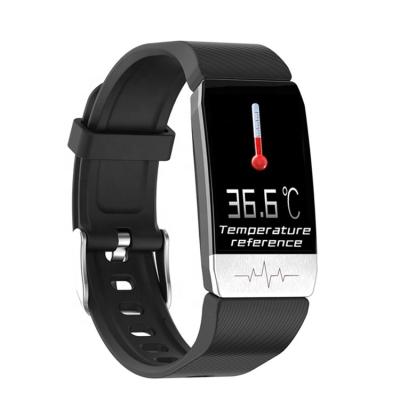 China Android System Temperature Smart Watch 1.14 Inch IPS Color Screen TFT Dispaly for sale