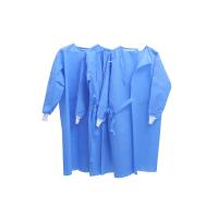 China Chemical Resistant Disposable Medical Gowns , Disposable Patient Gowns Microporous for sale