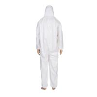 China Breathable Disposable Protective Suit , Disposable Chemical Suit Air Permeable for sale