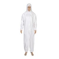 China Breathable Disposable Protective Suit , Disposable Chemical Suit Air Permeable for sale