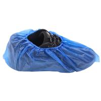 China Anti Slip Plastic  Disposable Shoe Covers , Non Woven Shoe Cover Waterproof for sale