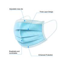 China Latex Free 3 Ply Face Mask , Disposable Earloop Face Mask Non Woven Material for sale