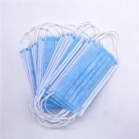 China Latex Free 3 Ply Face Mask , Disposable Earloop Face Mask Non Woven Material for sale