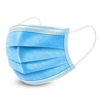 China Non Woven Disposable Face Mask , 3 Ply Surgical Face Mask Dust Proof for sale
