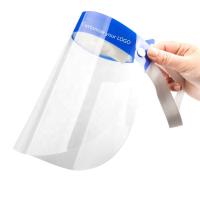 China CE FDA Approval Clear Plastic Face Shield , Full Face Shield Environmental Firendly for sale