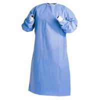 China Clinic Reinforced  Disposable Medical Gowns , Disposable Surgeon Gown Antibacterial for sale